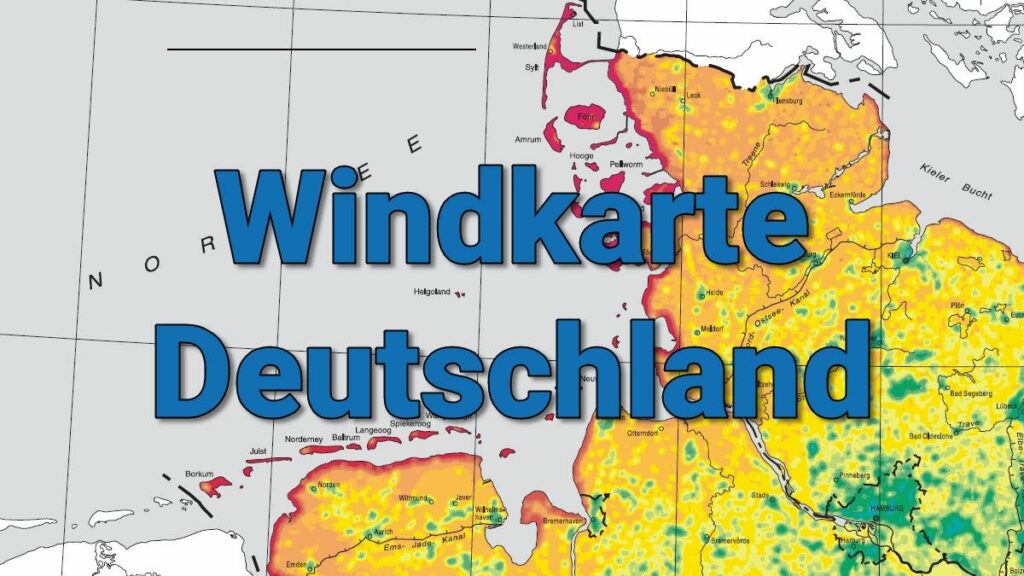 Windkarte Deutschland: Planung von Kleinwindanlagen